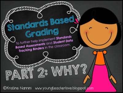 Walking Through Standards Based Grading: Part 1 - In the Classroom with ...