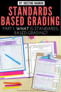 Walking Through Standards Based Grading: Part 1 - In the Classroom with ...