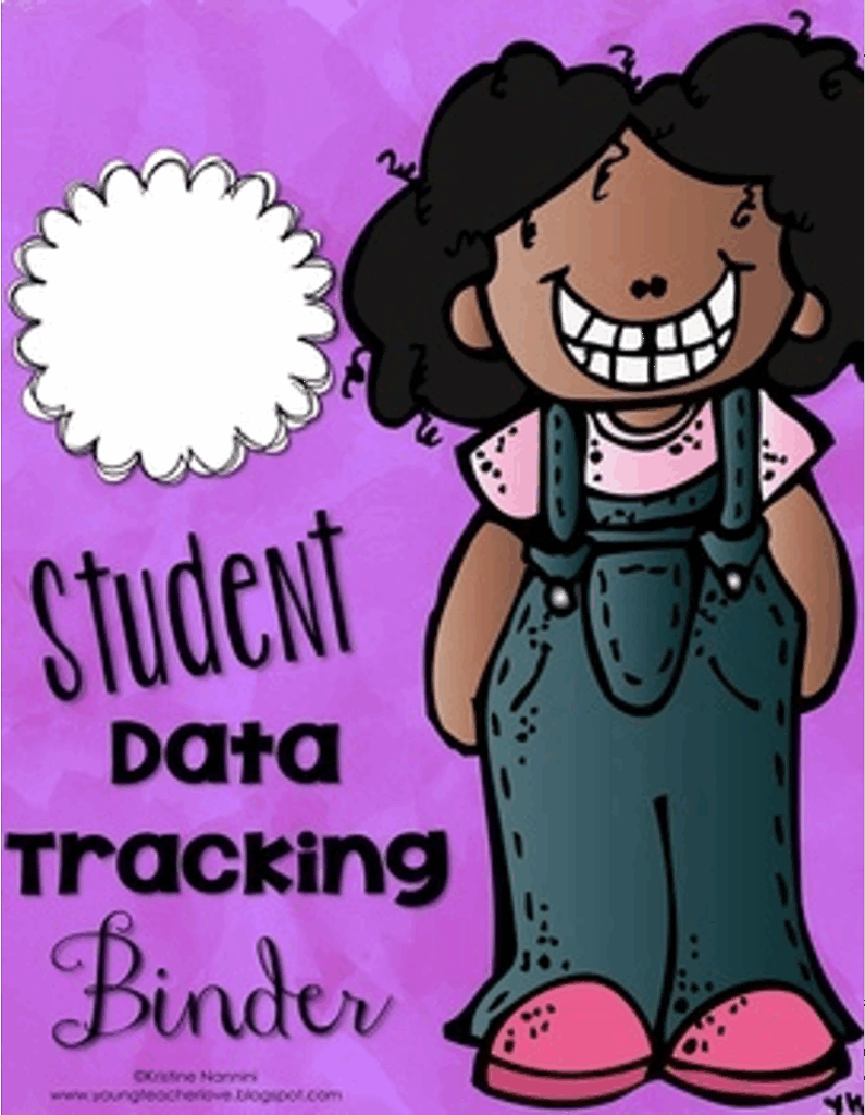 Student Data Tracking Binder Covers and Binder Spines {Freebie!} - In ...
