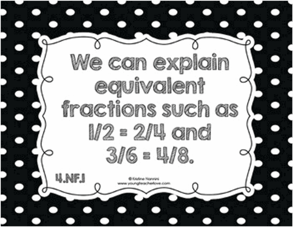 I Can Statements 4th Grade Math Posters | I Can & We Can - Kid Language ...