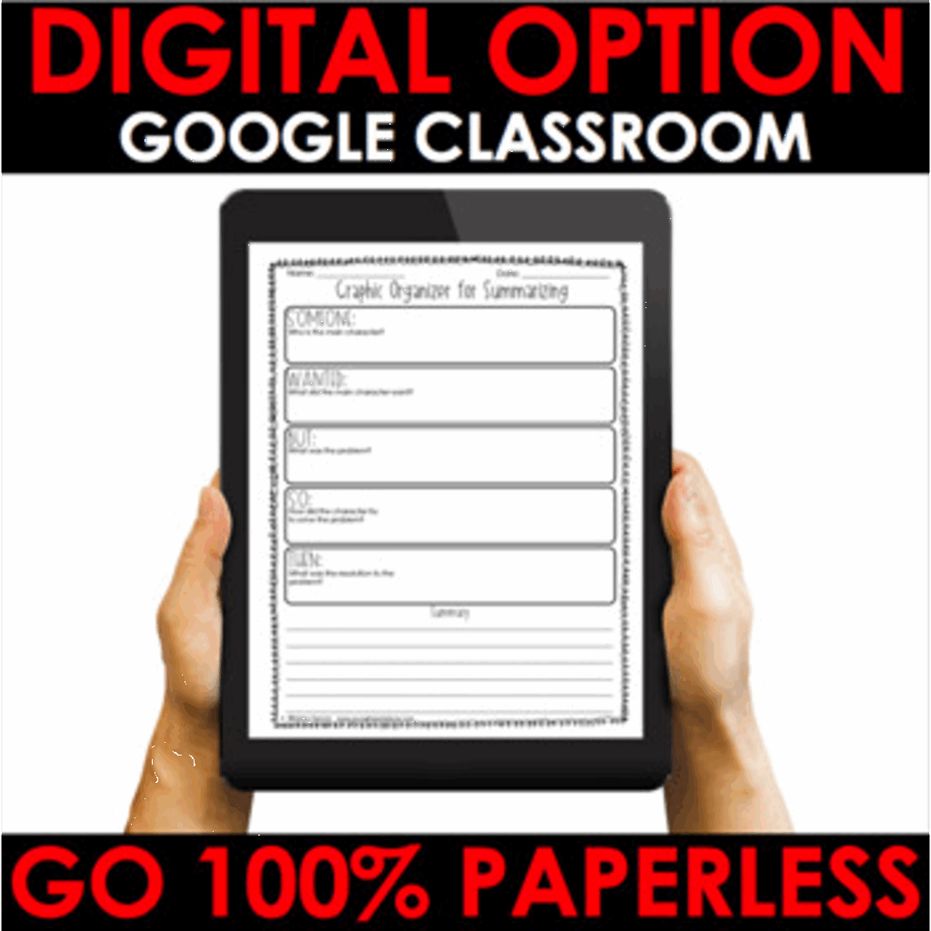 FREE Summarizing Graphic Organizers - Print and Digital - In the ...