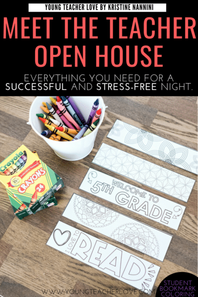 Plan Your Meet the Teacher Night or Open House - Kristine Nannini