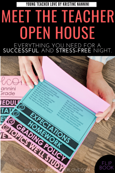 Plan Your Meet the Teacher Night or Open House - Kristine Nannini