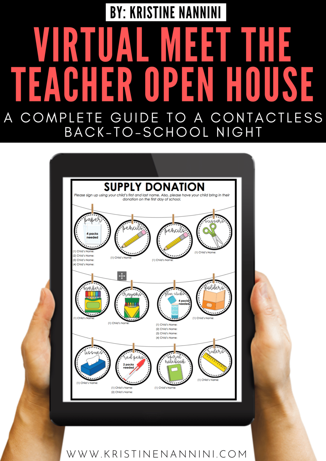 How to Plan a Virtual Meet the Teacher Open House - In the Classroom ...
