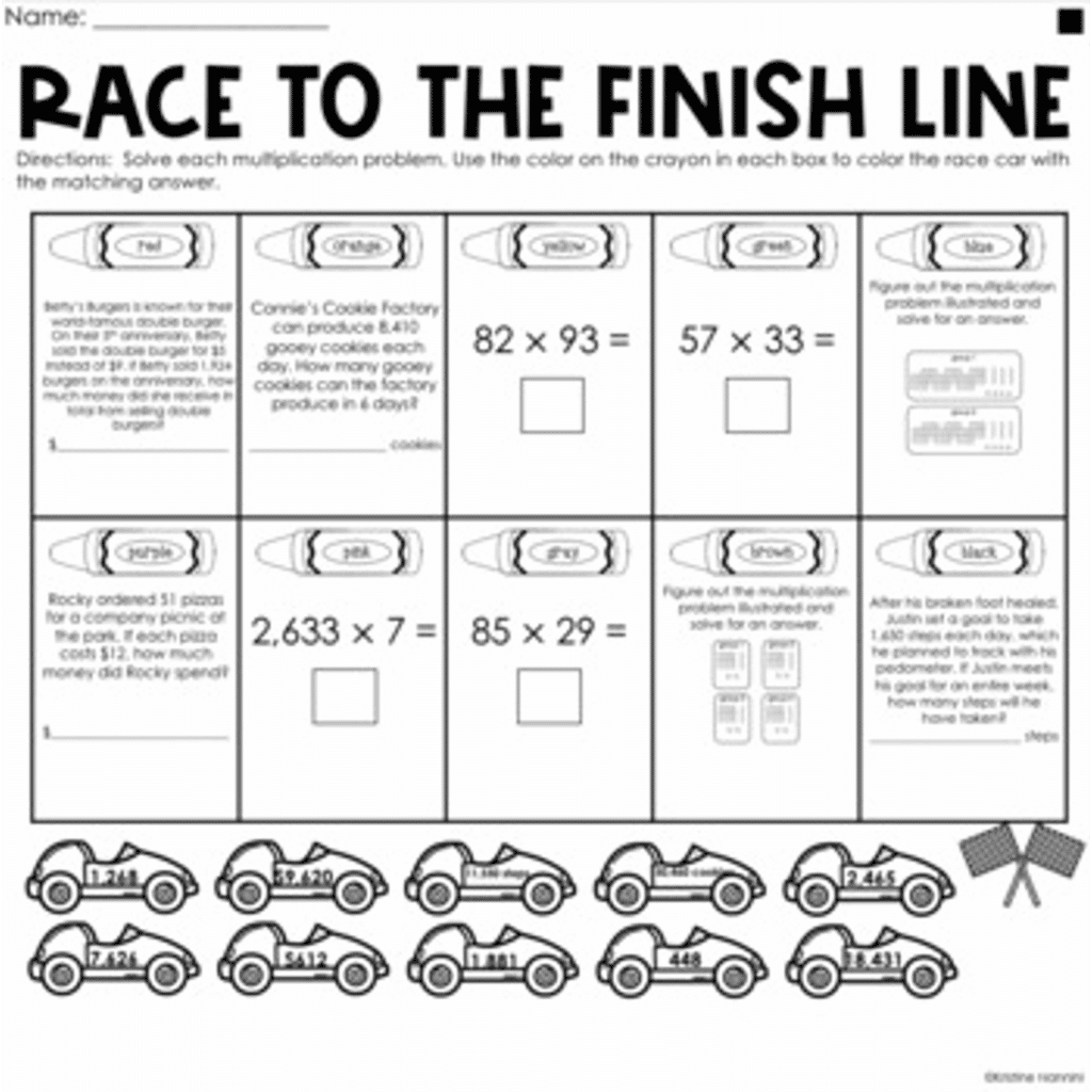 Multiplication Practice - Printable Test Prep - In the Classroom with ...