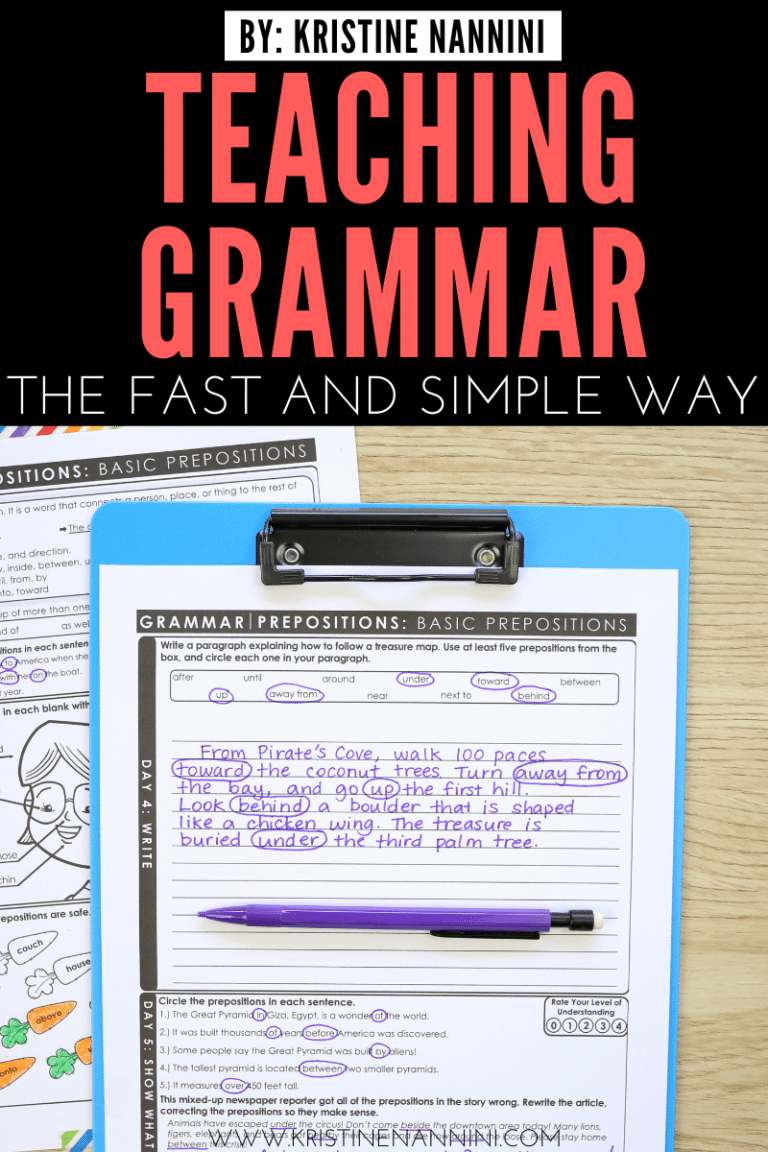 Teaching Grammar: The Fast and Simple Way - In the Classroom with ...
