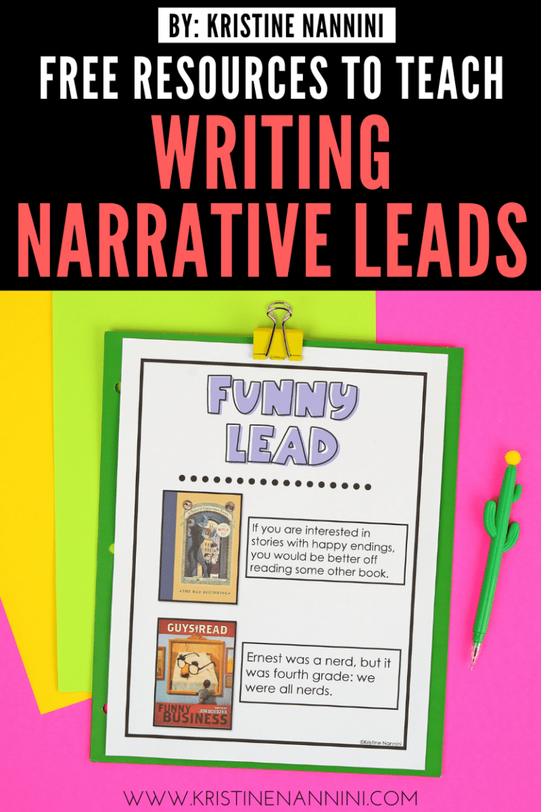Writing Narrative Leads that Hook Readers - Kristine Nannini