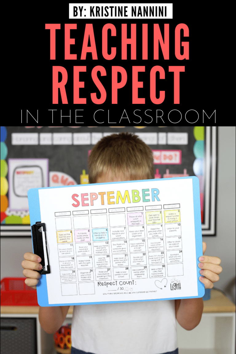 Teaching Respect in the Classroom - Kristine Nannini