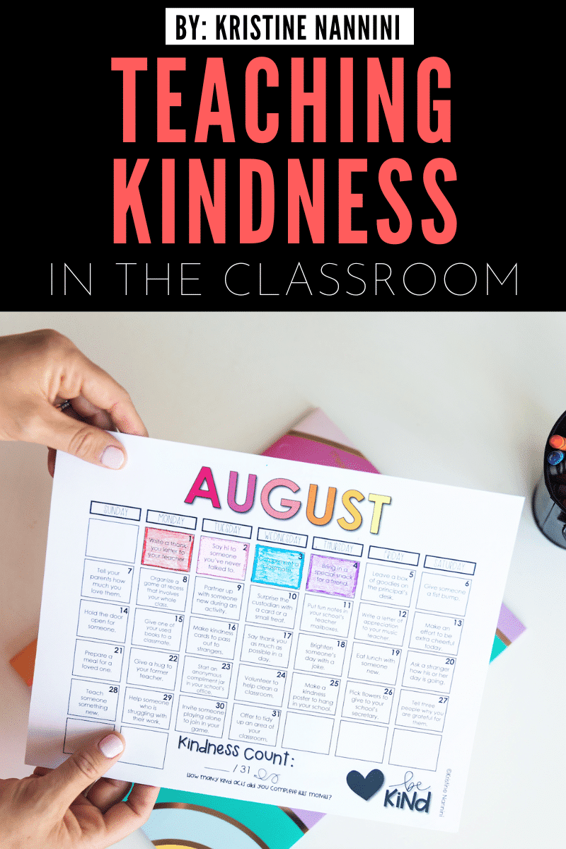 Teaching Kindness in the Classroom - Kristine Nannini
