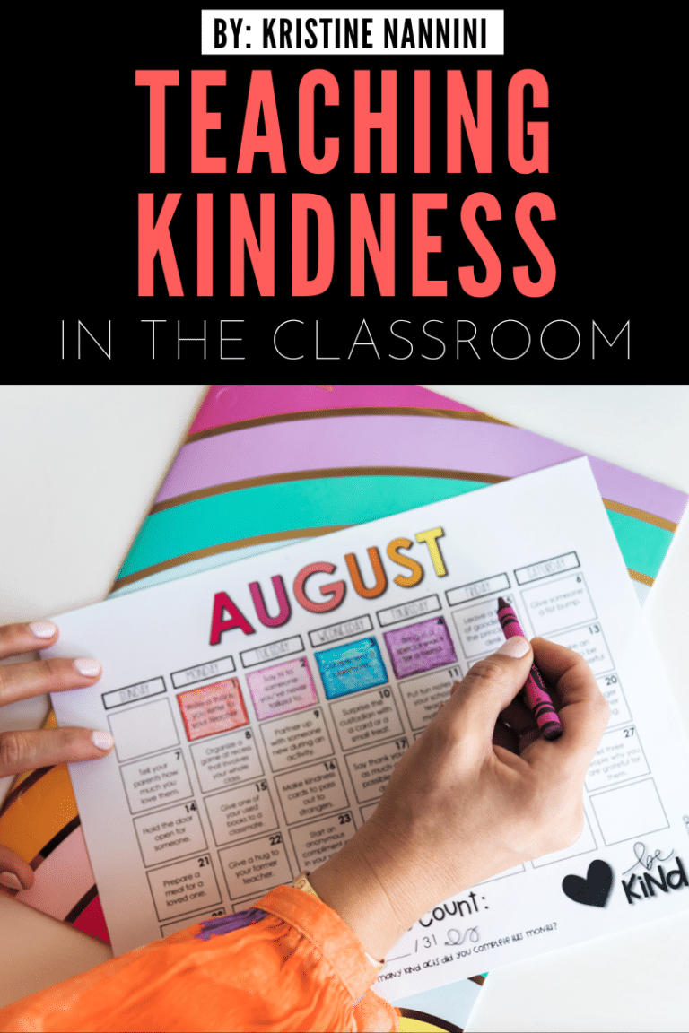 Teaching Kindness in the Classroom - Kristine Nannini