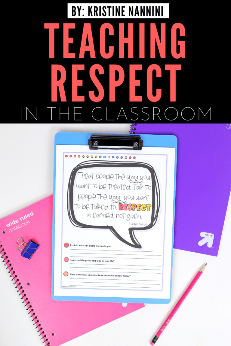 Teaching Respect in the Classroom - Kristine Nannini