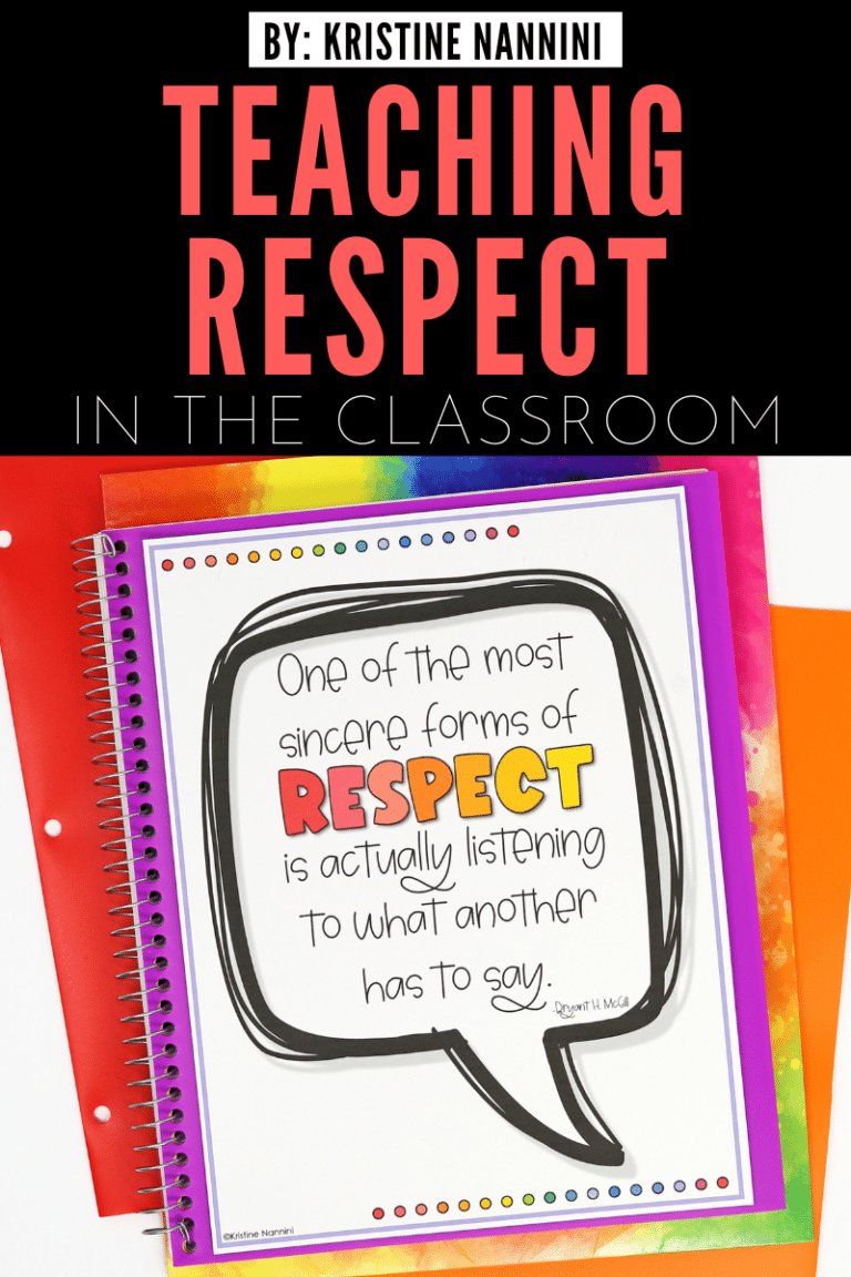 Teaching Respect in the Classroom - Kristine Nannini