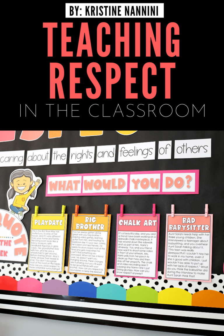 Teaching Respect in the Classroom - Kristine Nannini