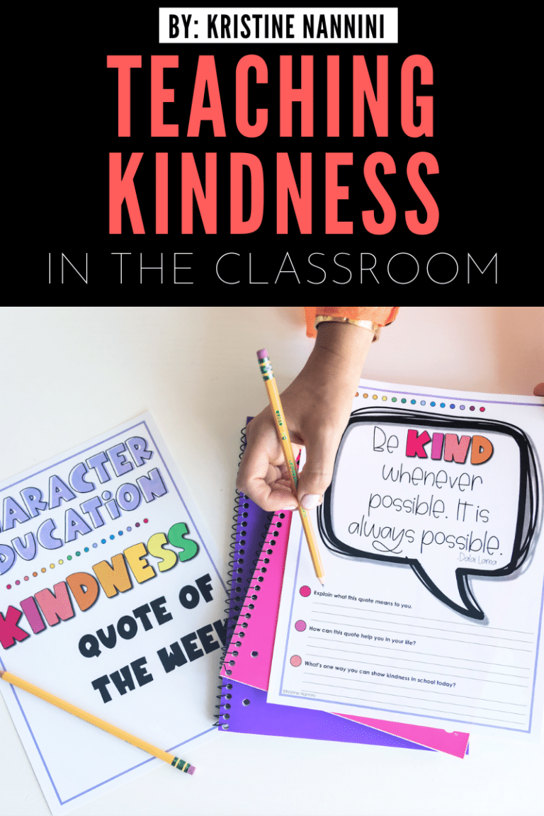 Teaching Kindness in the Classroom - Kristine Nannini