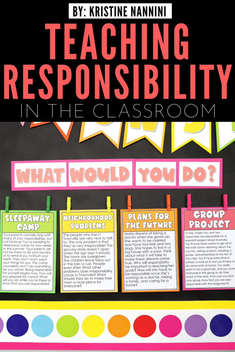 Teaching Responsibility in the Classroom - Kristine Nannini