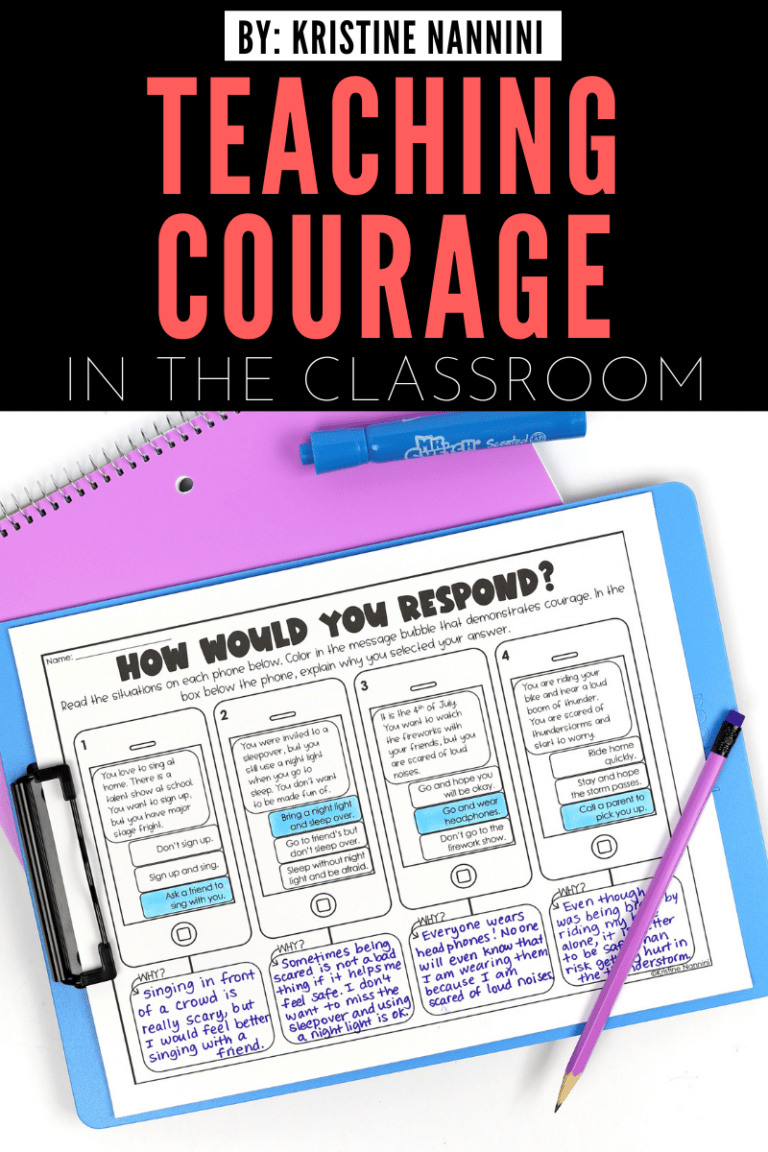Teaching Courage in the Classroom - In the Classroom with Kristine Nannini