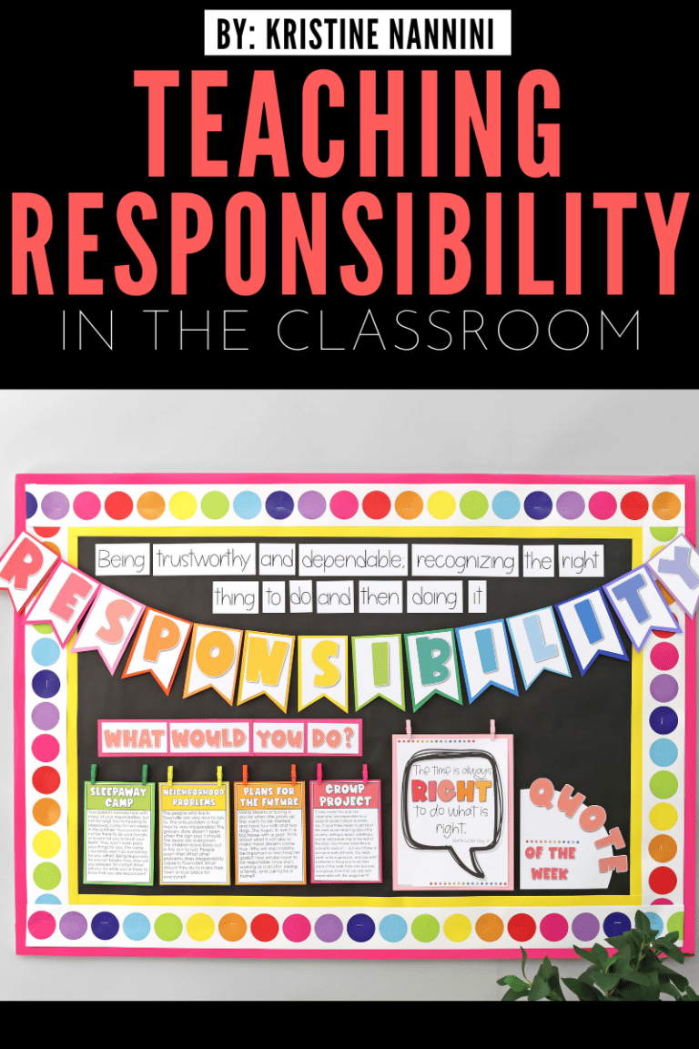 Teaching Responsibility in the Classroom - Kristine Nannini