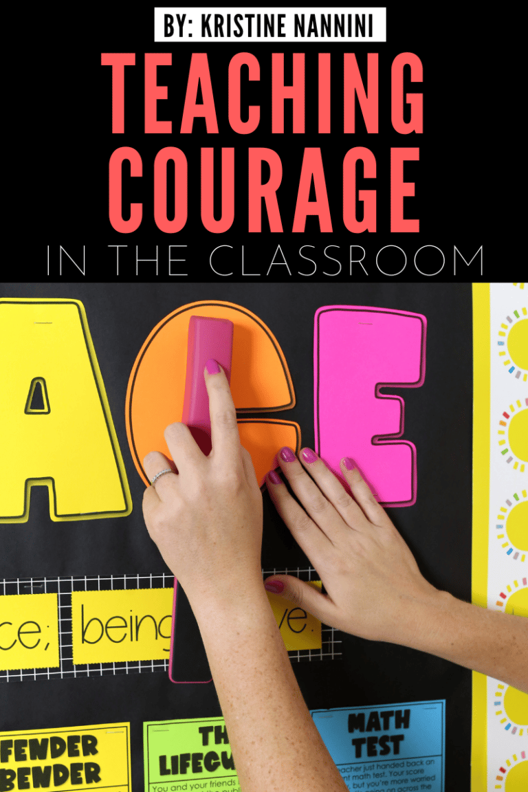 Teaching Courage in the Classroom - In the Classroom with Kristine Nannini