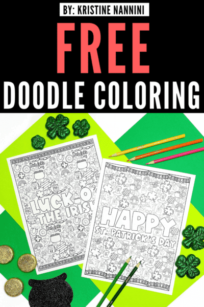 Doodle Page for St. Patrick's Day FREEBIE - In the Classroom with ...