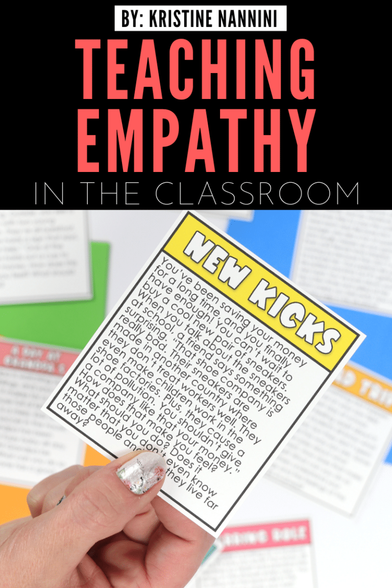 Empathy Character Education: Teaching Activities - Kristine Nannini