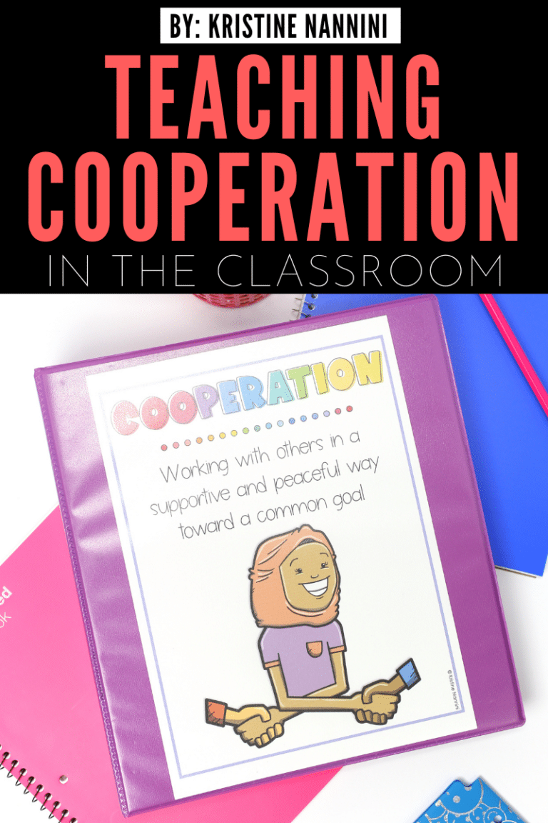 Cooperation Character Education: Teaching Activities - In the Classroom ...