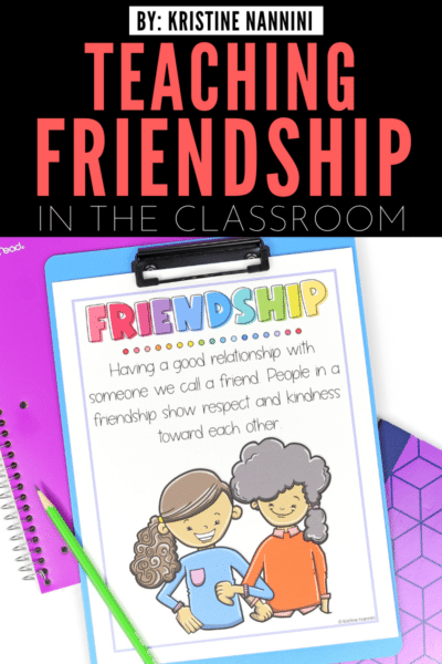 Character Education: Friendship Activities and Resources - In the ...