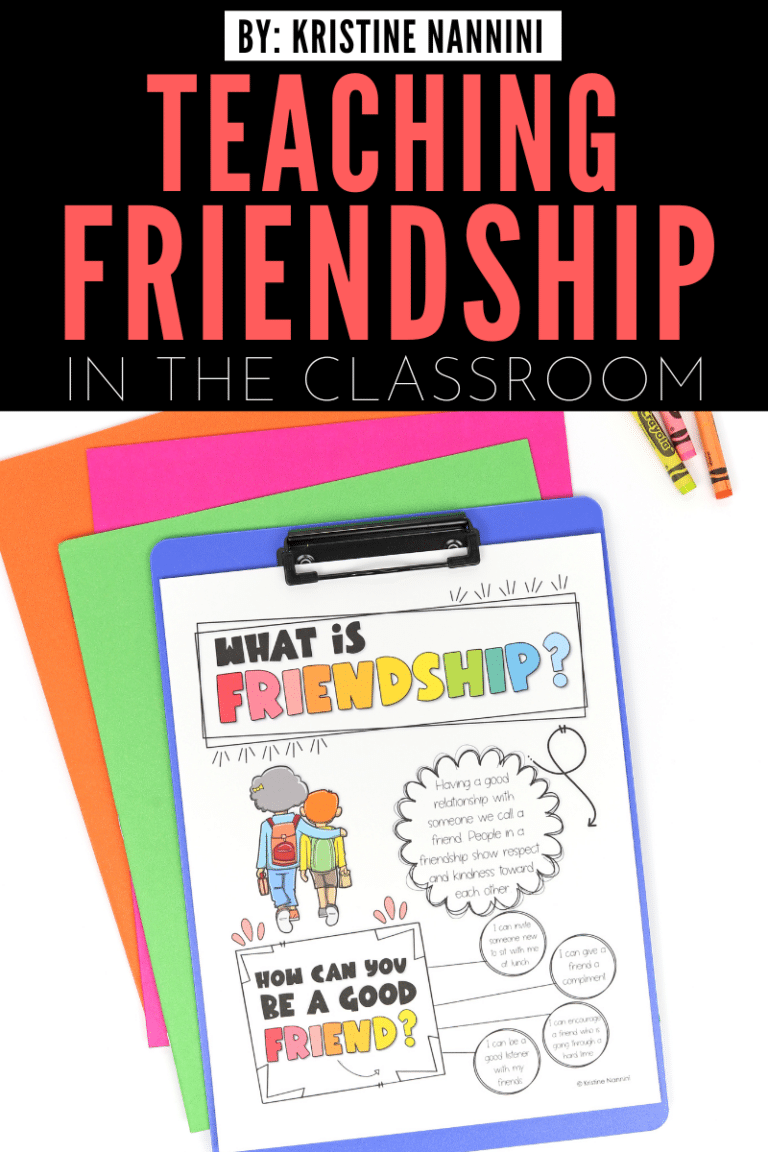 Character Education: Friendship Activities and Resources - In the ...