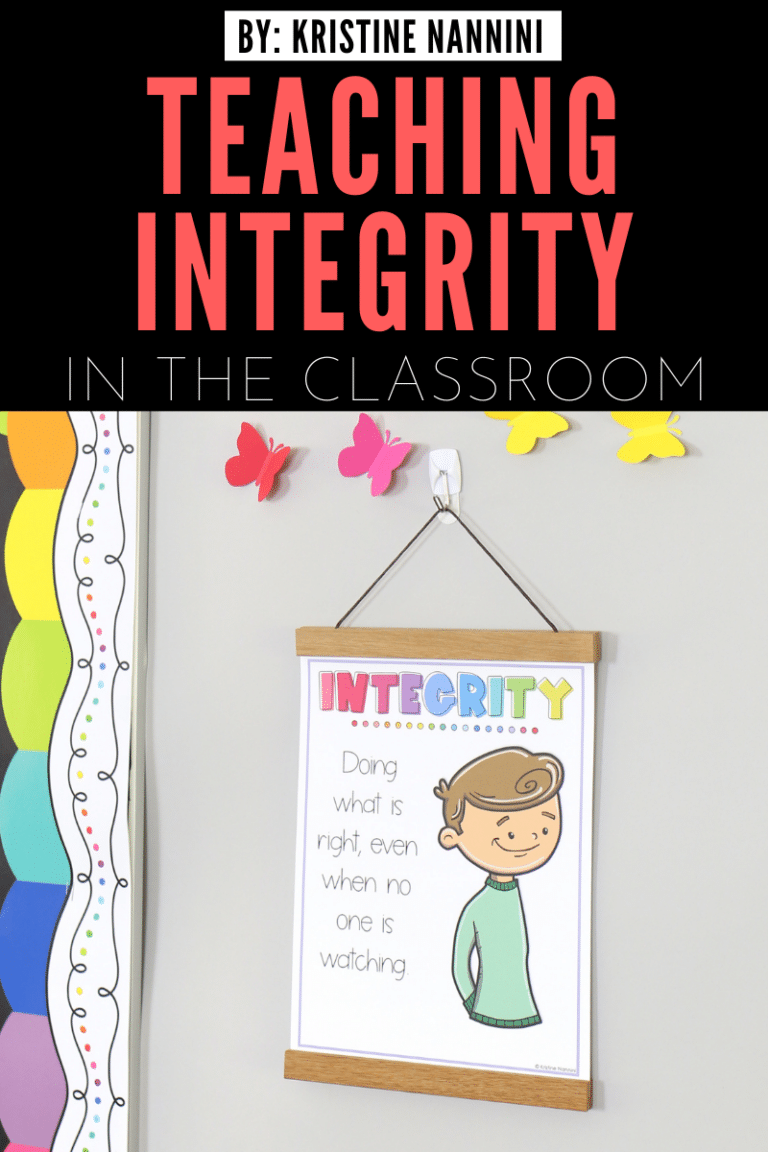 Character Education: Integrity - In the Classroom with Kristine Nannini