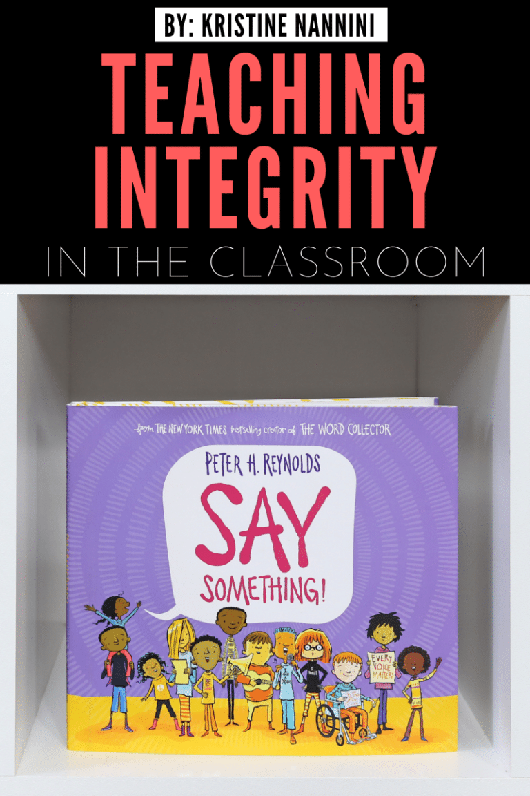 Character Education: Integrity - In the Classroom with Kristine Nannini