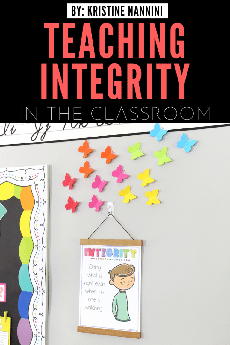 Character Education: Integrity - In the Classroom with Kristine Nannini