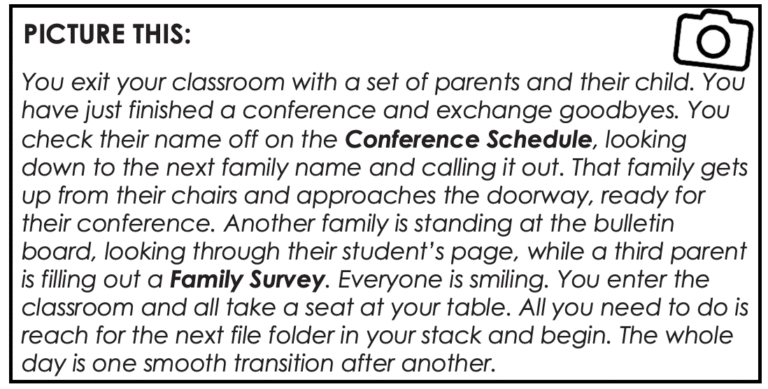 How to Prepare for Parent Teacher Conferences - Kristine Nannini